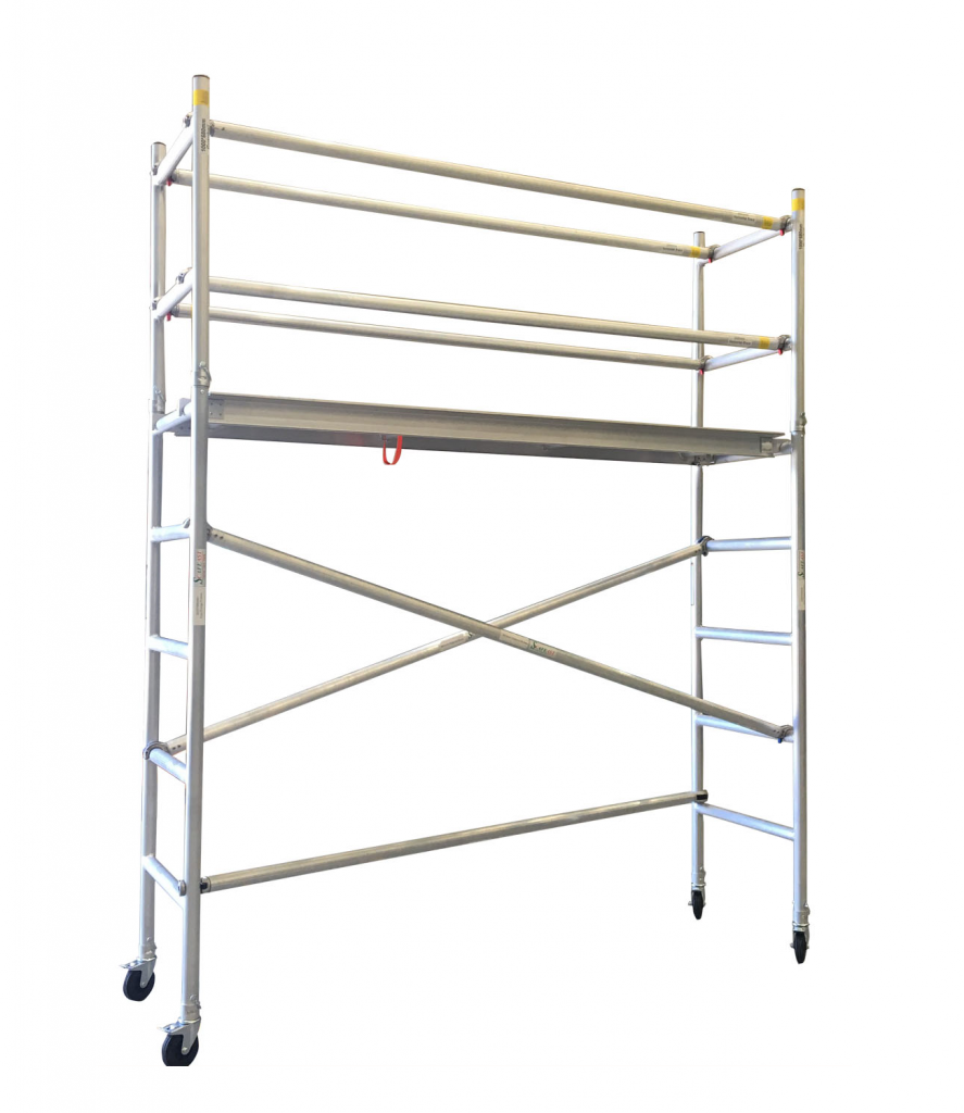 Mobile Scaffold Tower 3M Aluminium Extra Long Deck Australia