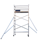 Scaffold Mobile Tower 3M Aluminium Foldable Single Width